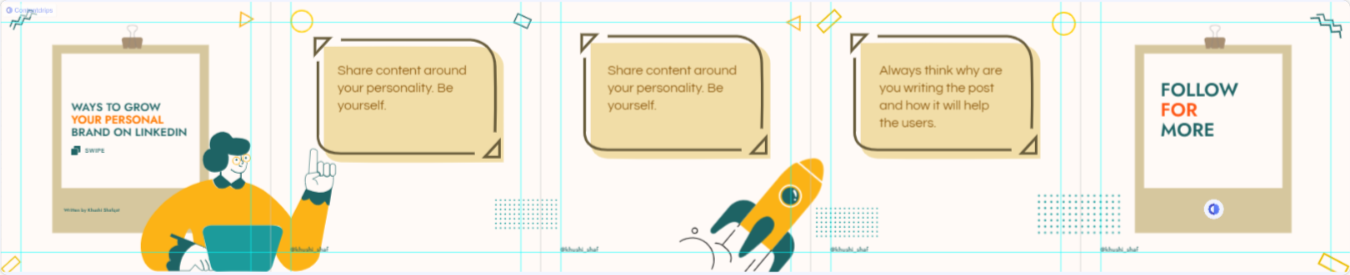 10 Useful LinkedIn Carousel Post Ideas for Founders - Contentdrips