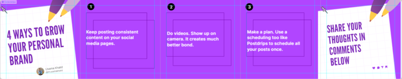 7 Awesome LinkedIn Carousel Templates - Contentdrips