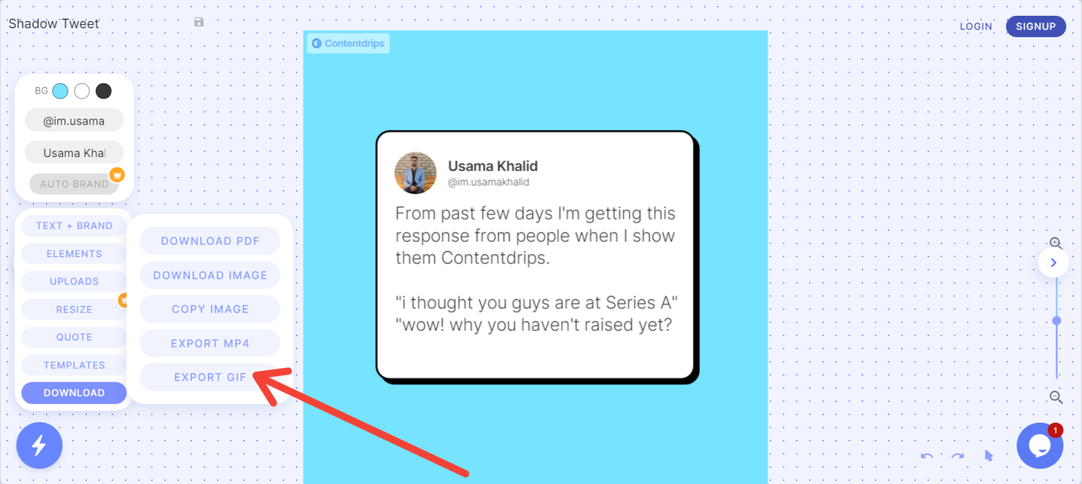 How to make your own GIFs for Twitter? - Contentdrips
