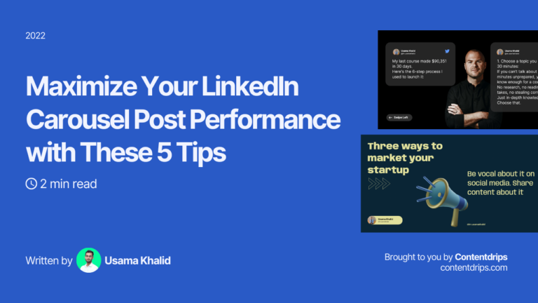 Maximize Your LinkedIn Carousel Post Performance with These 5 Tips ...