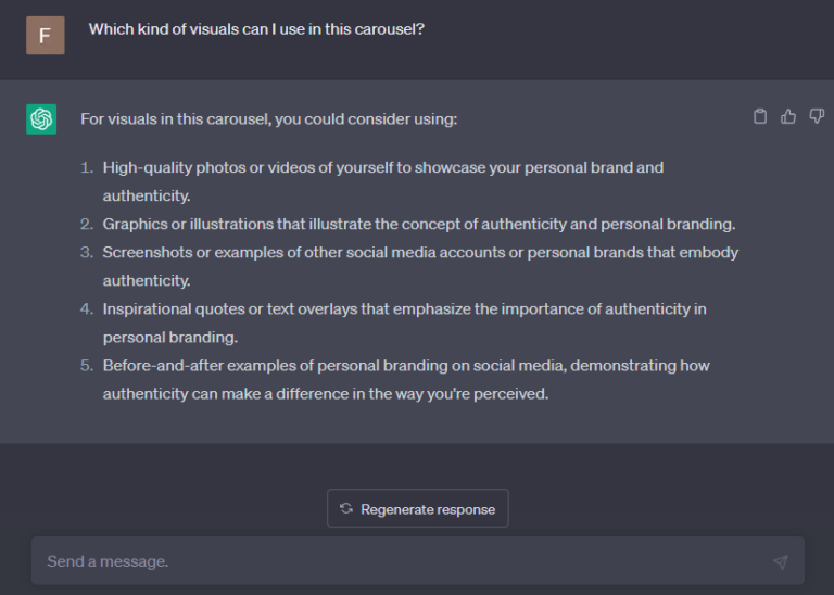 Create high performing carousel posts with ChatGPT + AI Prompts ...