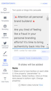 Create high performing carousel posts with ChatGPT + AI Prompts ...