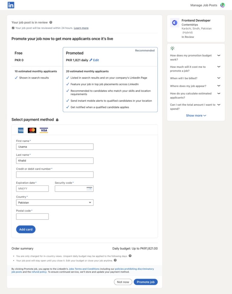 Ultimate Guide to Posting a Job Ad on LinkedIn (How-to, ChatGPT prompts ...