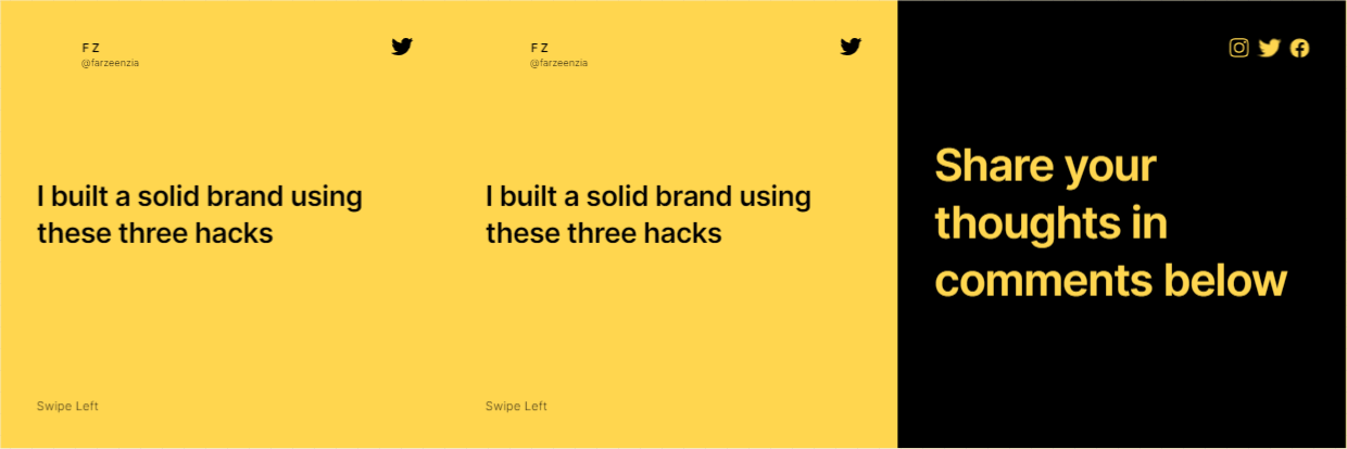 10 Perfect Twitter thread to LinkedIn carousel templates - Contentdrips