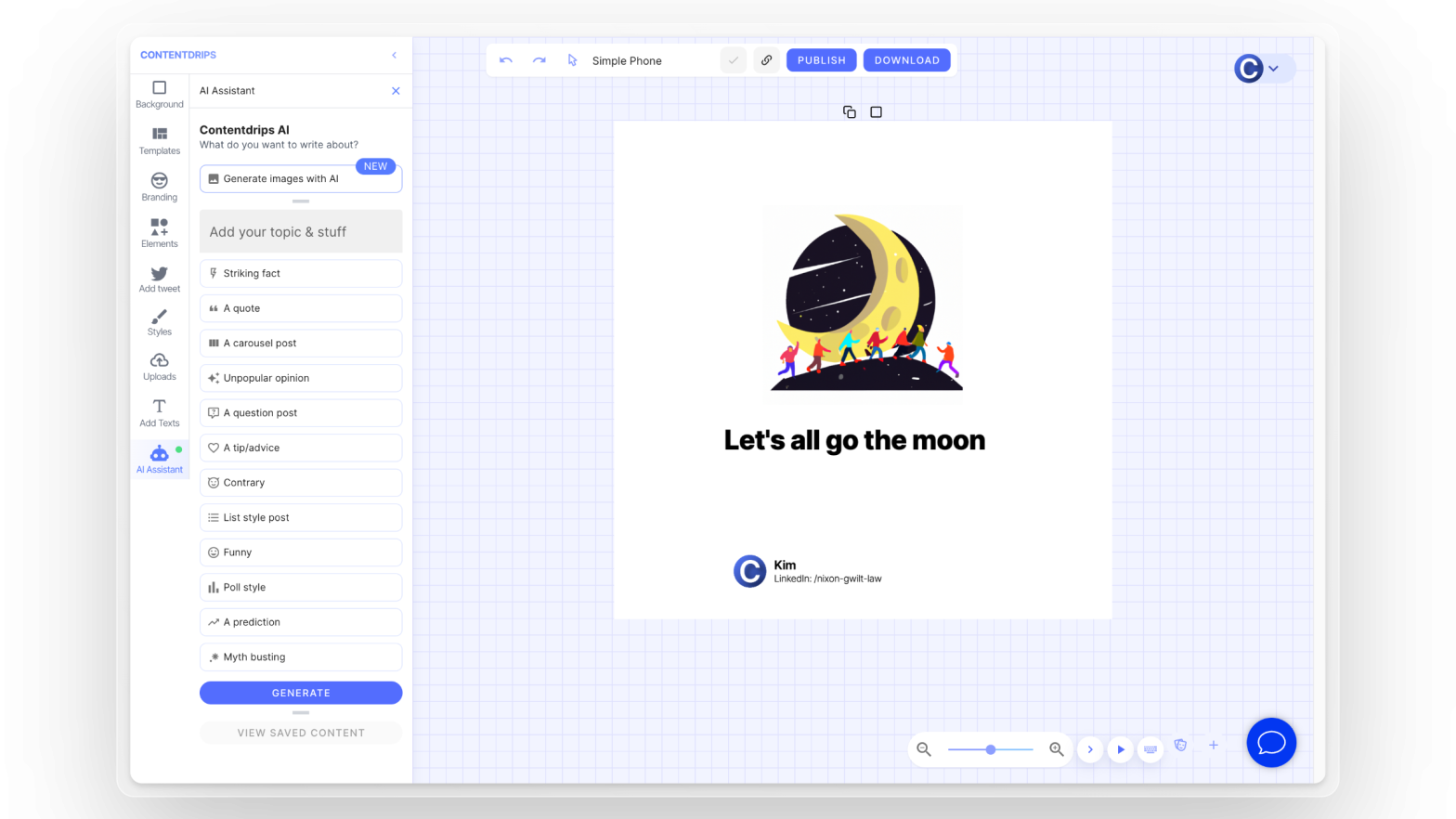 Contentdrips AI - Contentdrips