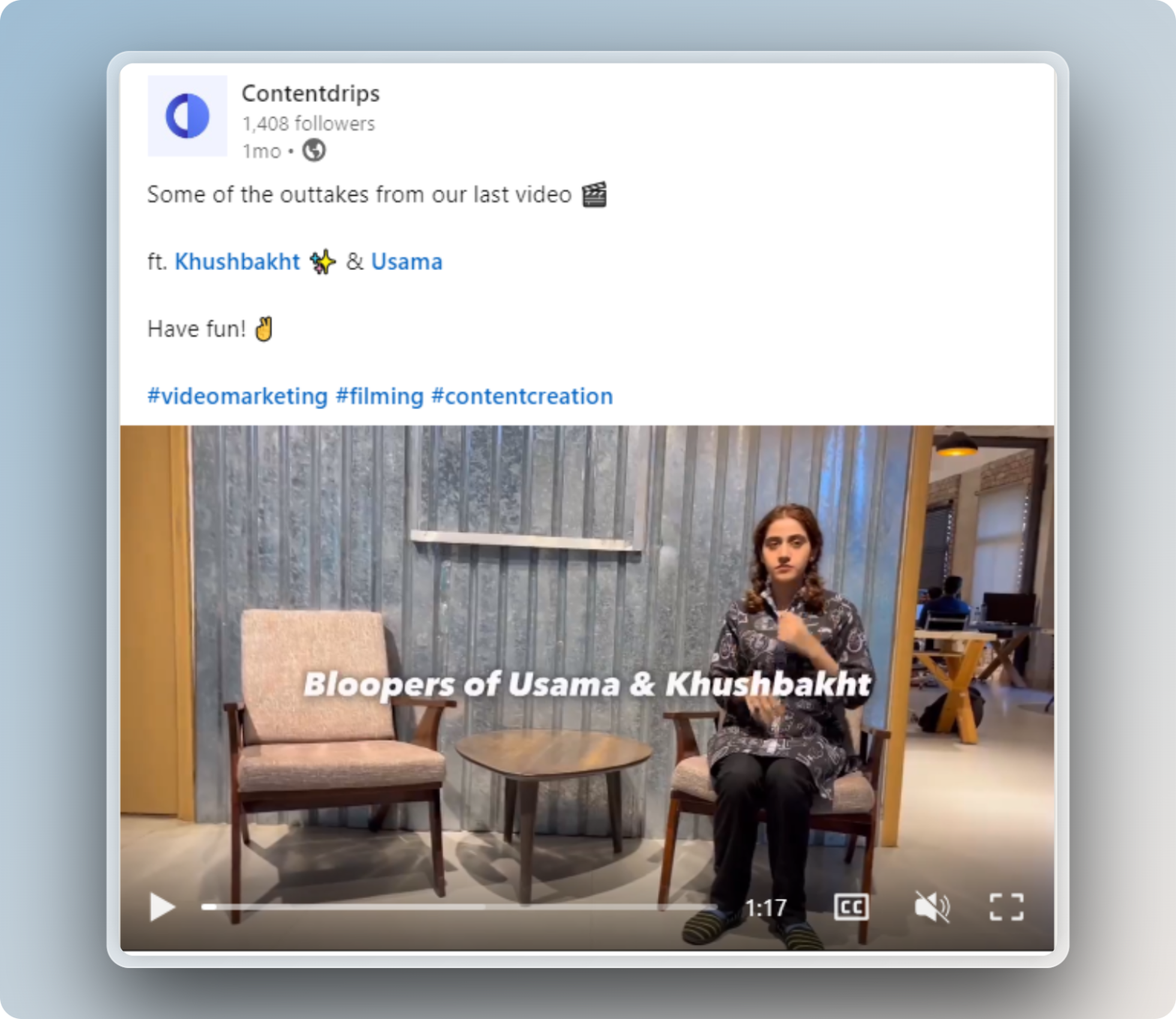7 LinkedIn Post Ideas for 7 days of the week - Contentdrips