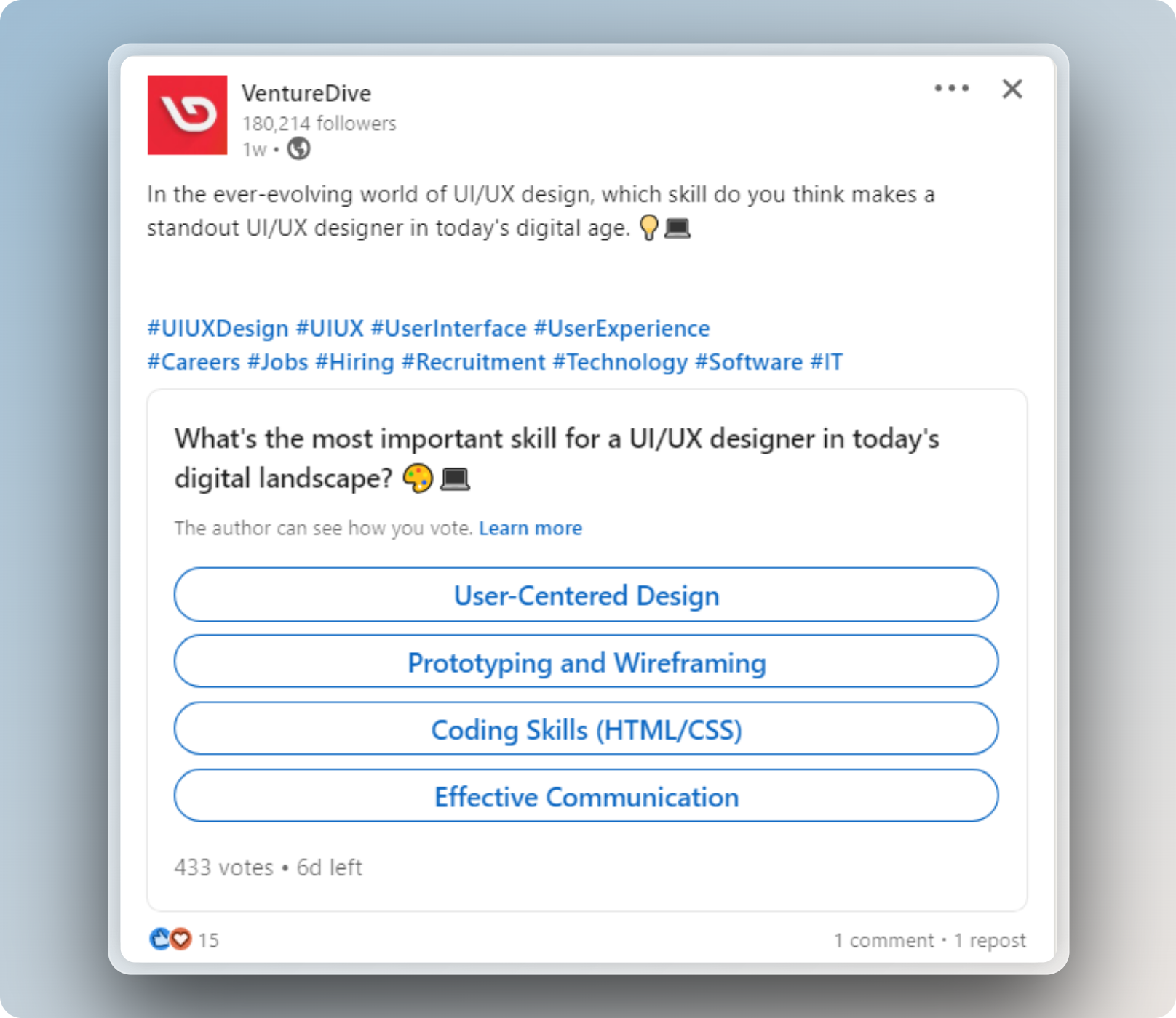 7 LinkedIn Post Ideas for 7 days of the week - Contentdrips