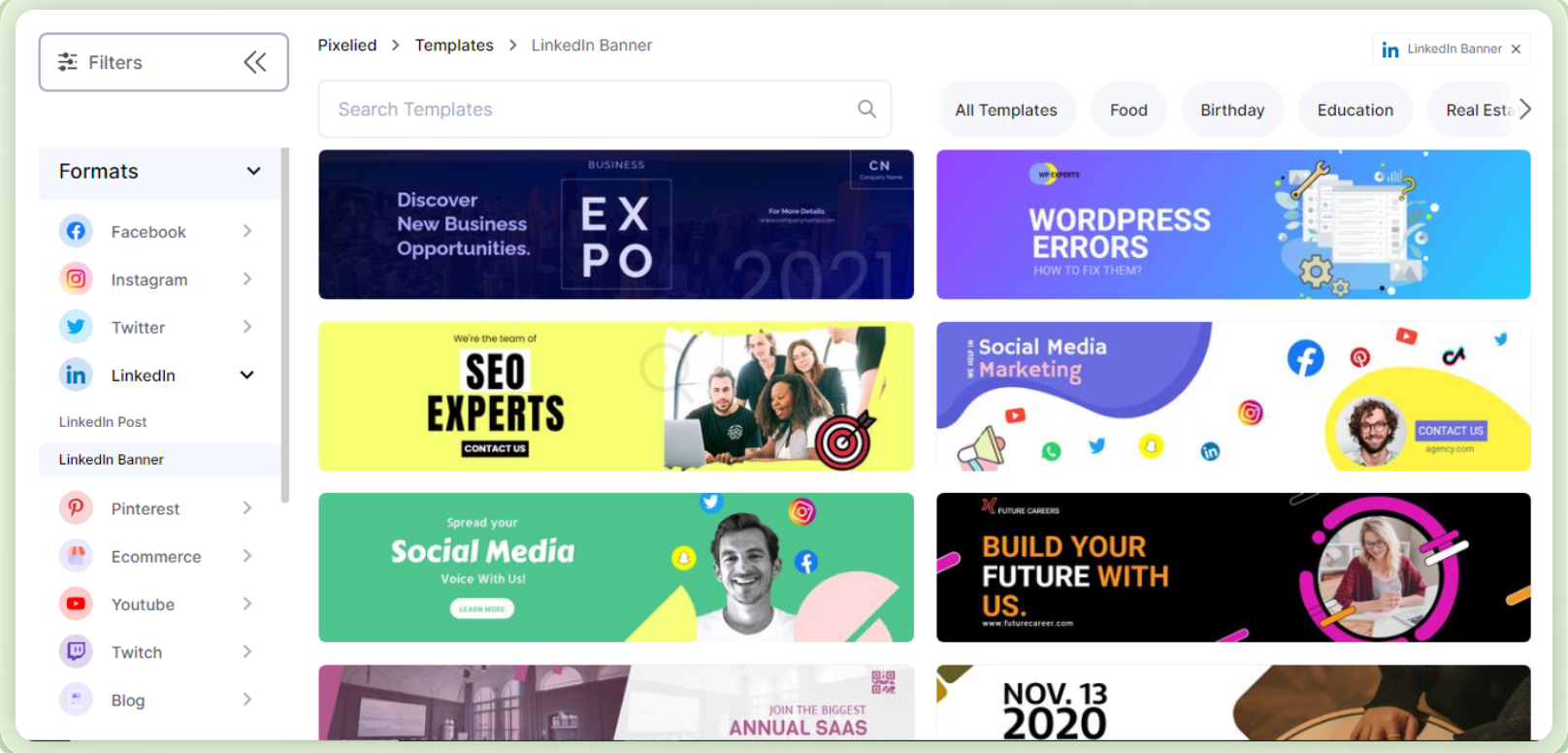 Top 5 Free LinkedIn banner makers - Contentdrips