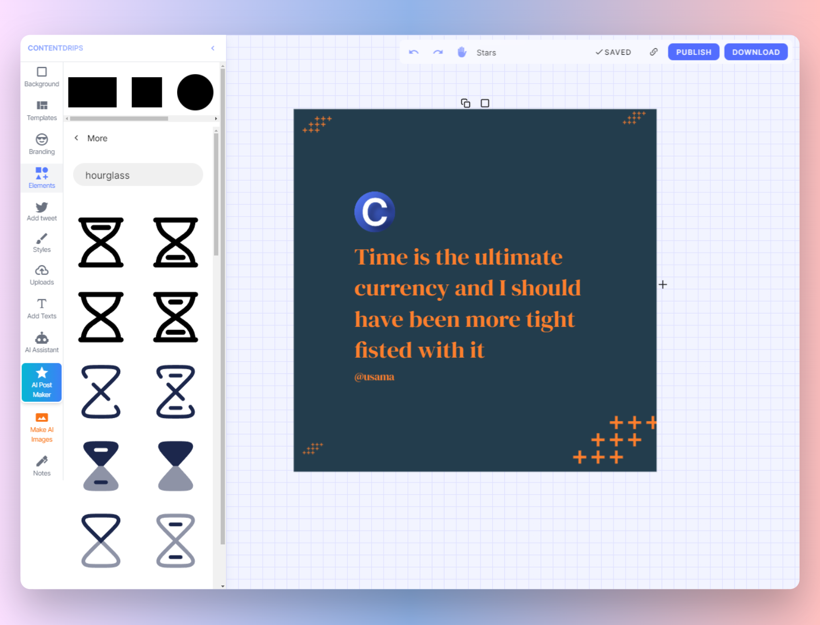 NEW in Contentdrips: Custom AI Prompts, Image Frames, AI Post Maker ...